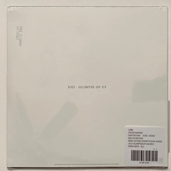 Media | New Joji Glimpse Of Us Urban Outfitters Exclusive Single Vinyl ...